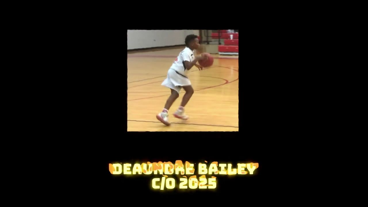 Dre Bailey- 7th Grade 12 Year old Basketball Player - YouTube