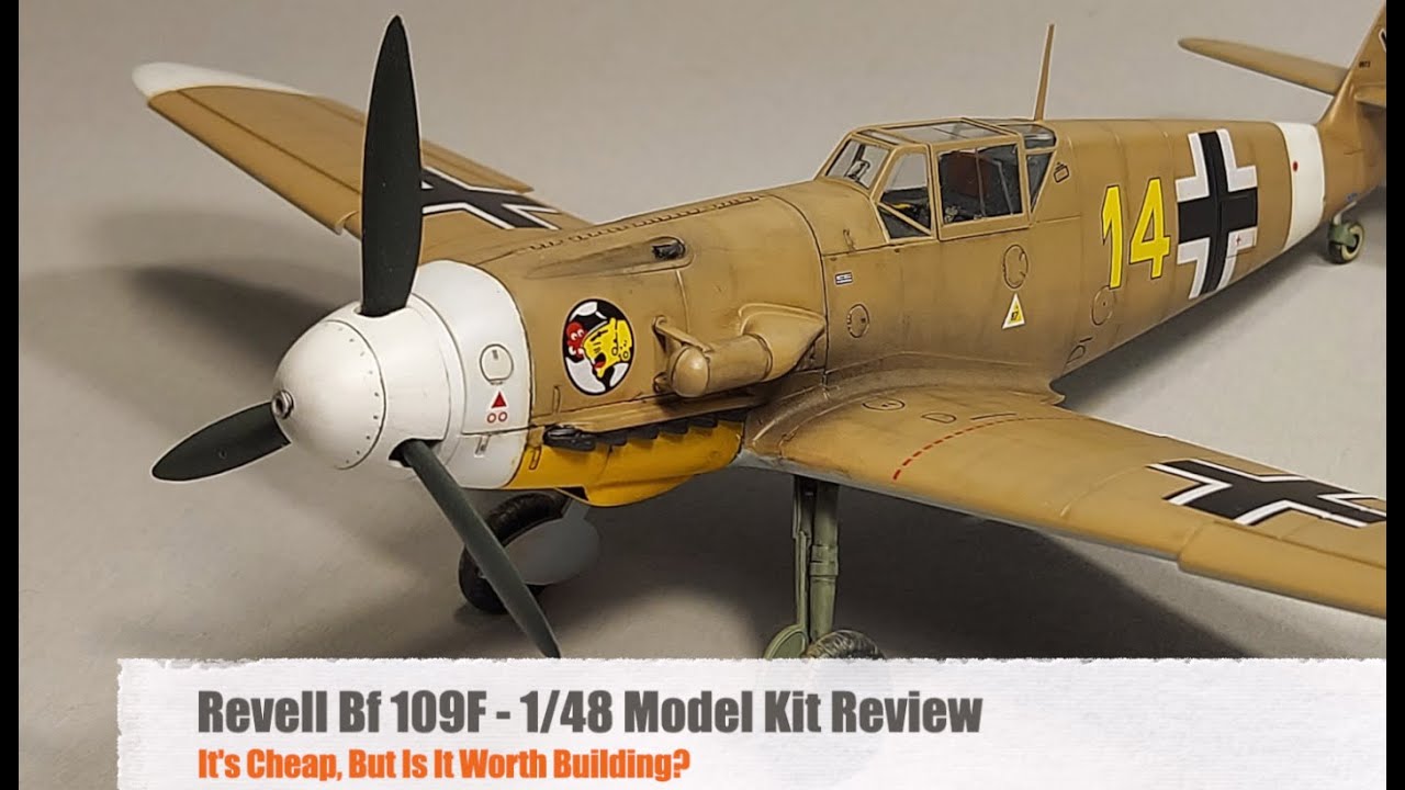 Revell (ICM) 1:48 Bf 109 F Review - It's Cheap, But Is It Worth ...