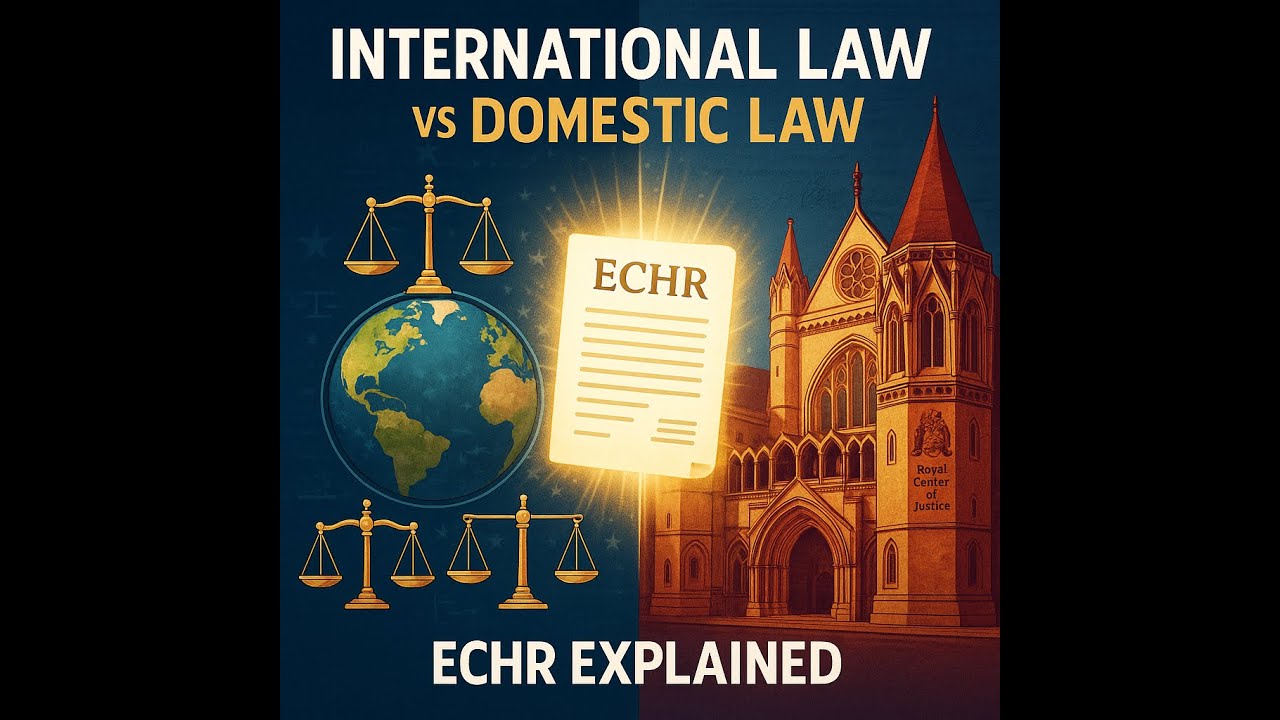 International Law vs Domestic Law: ECHR & Treaties Explained! - YouTube