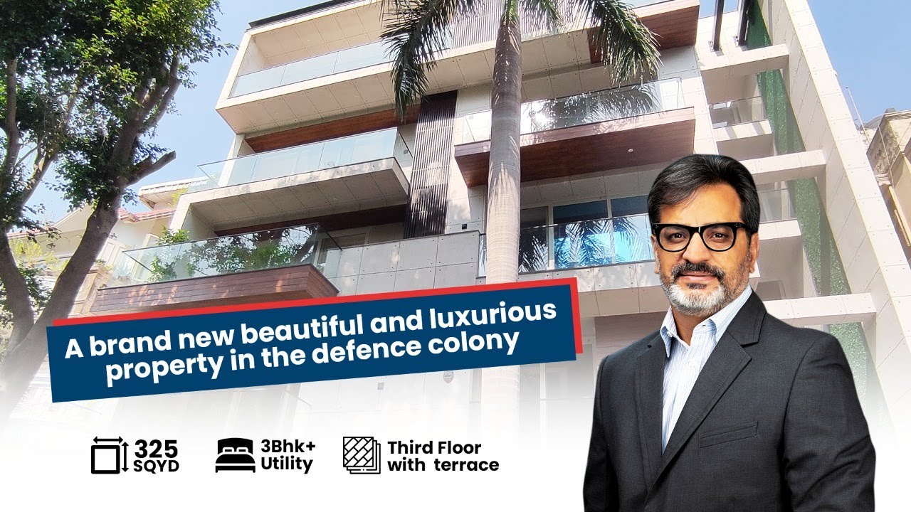 🏠A brand new beautiful and luxurious property in the defence colony ...