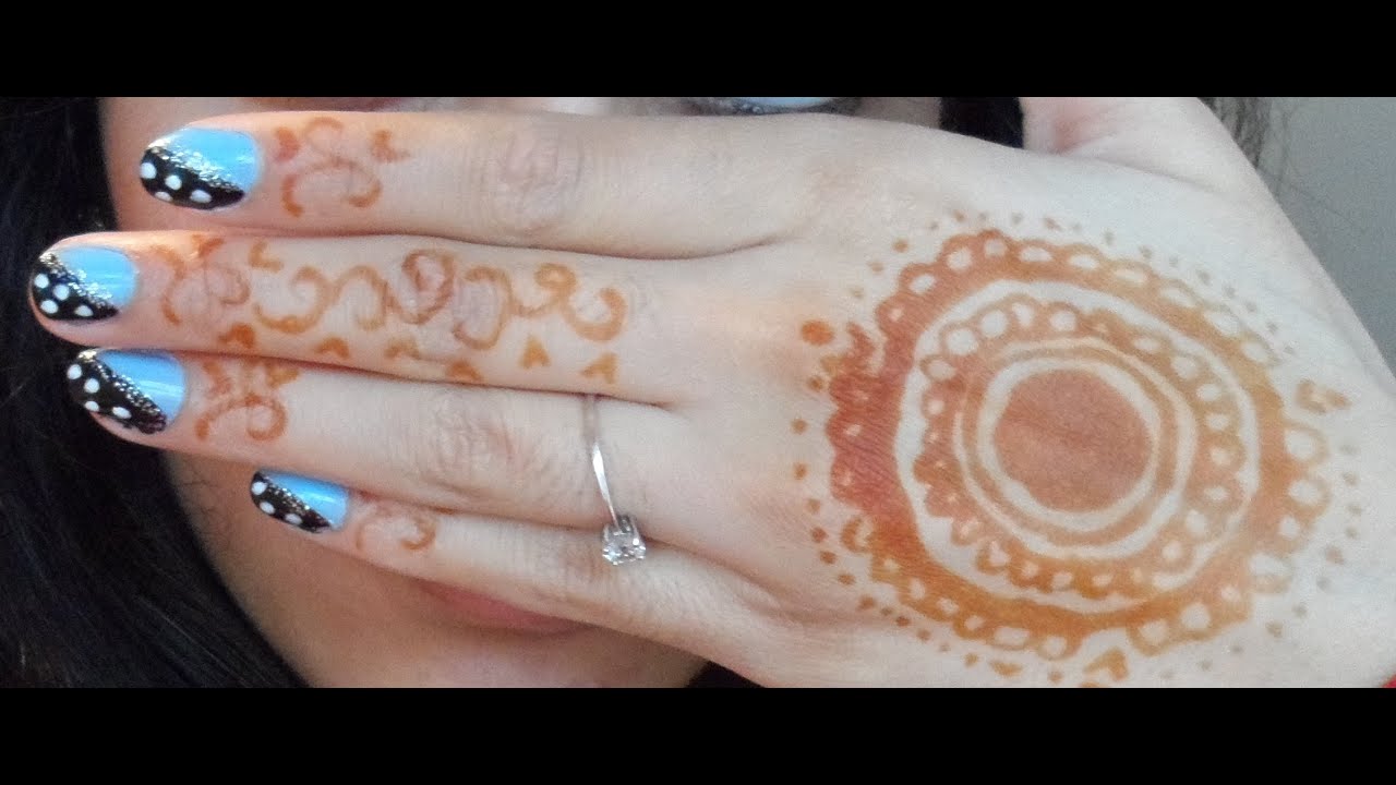 henna tutorial for beginners - YouTube