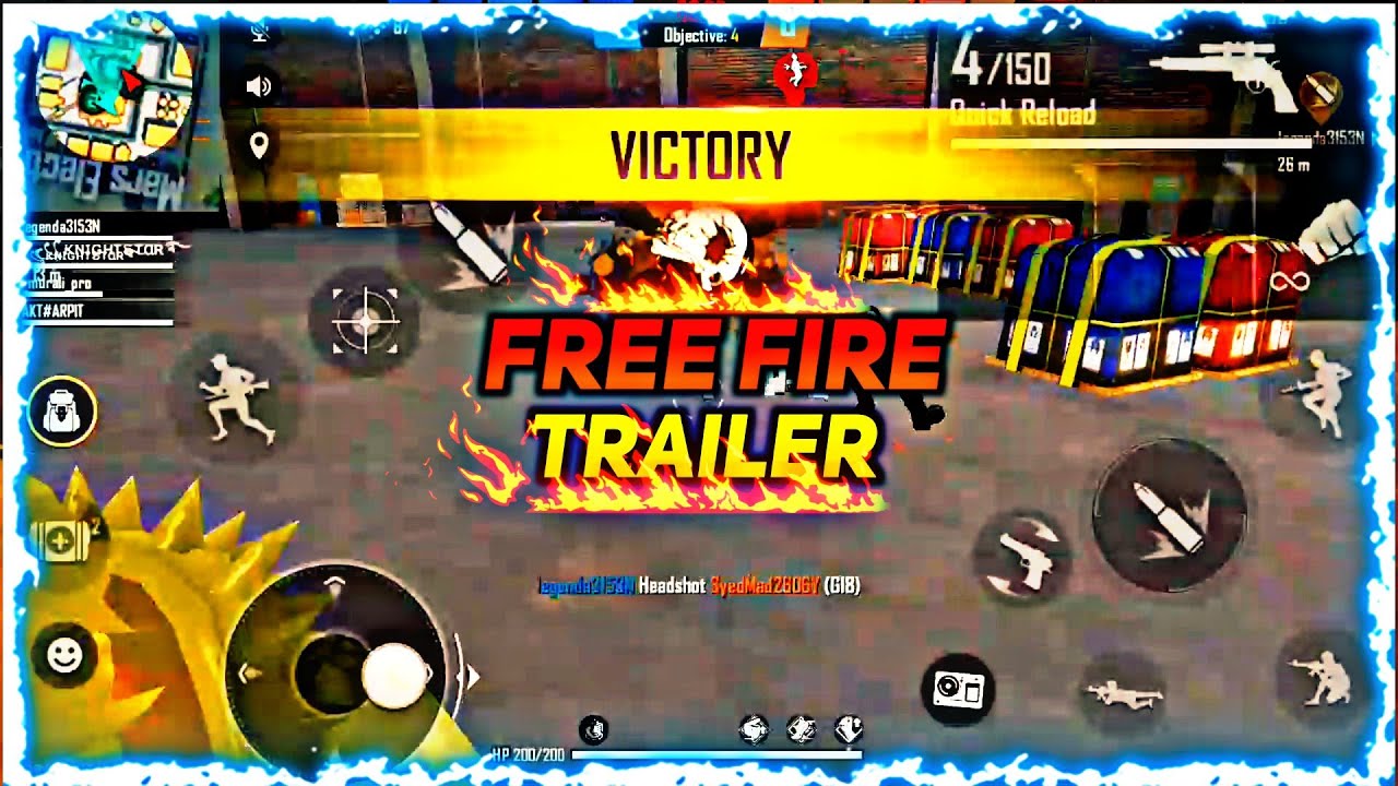 FREE FIRE TRAILER / MINATO YT - YouTube