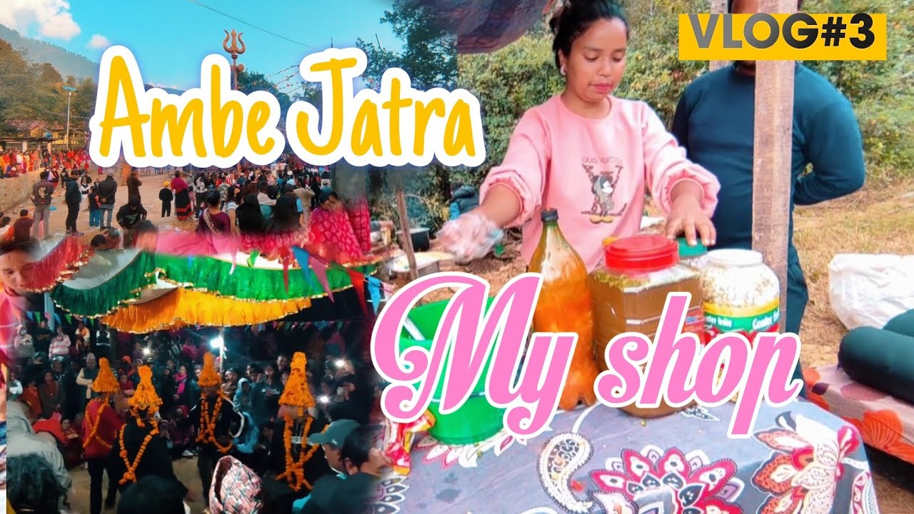 VLOG#3 || Ambe Jatra ma First time Pasal Rakhiyo|| - YouTube