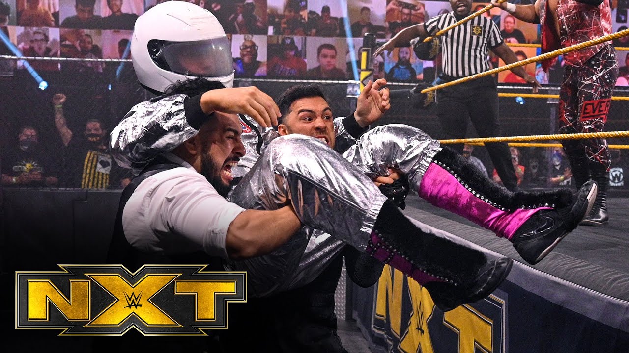 Legado del Fantasma beat down Ever-Rise and Breezango: WWE NXT, March 3 ...