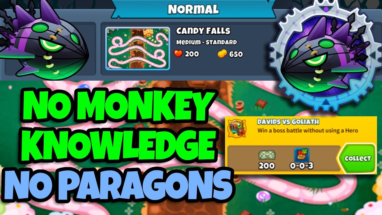 Lych Normal Tutorial || No Monkey Knowledge; No Hero Achievement; No Paragons || Candy Falls ...