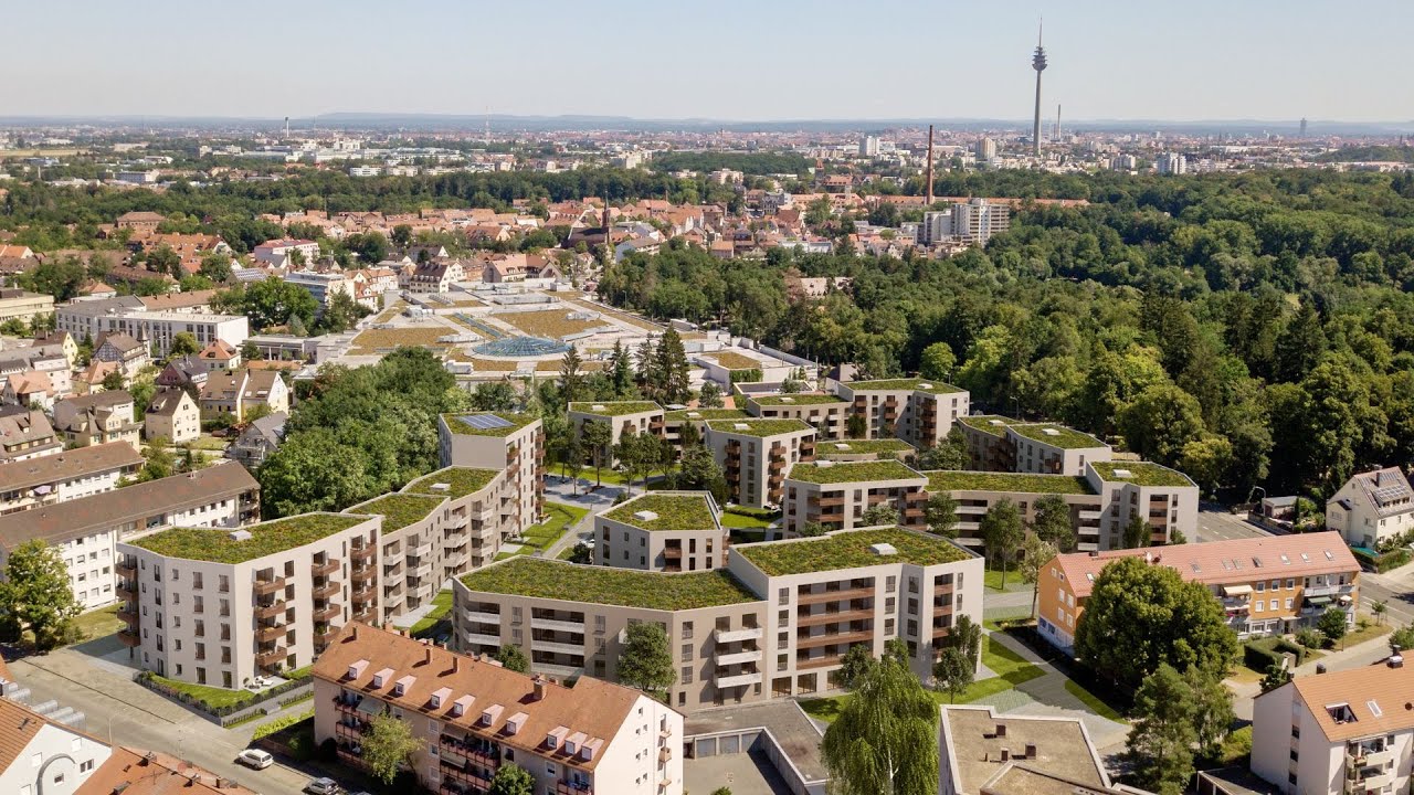 Virtueller Rundgang durch das Wohnquartier Krügelpark in Stein bei ...