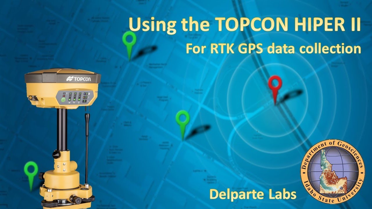 Using The TOPCON HIPER II for RTK GPS Data Collection - YouTube