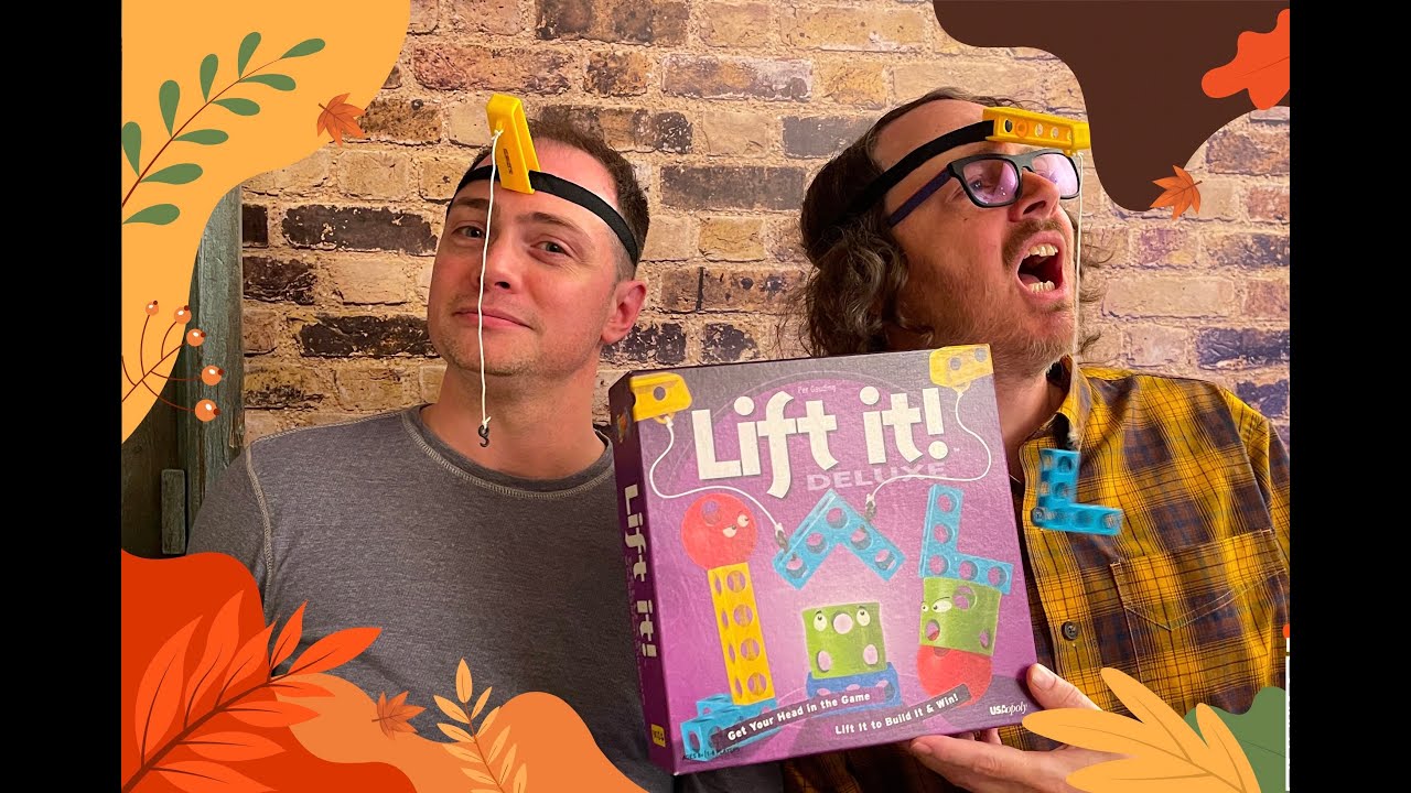 Using our actual heads with Lift It | Beer and Board Games - YouTube