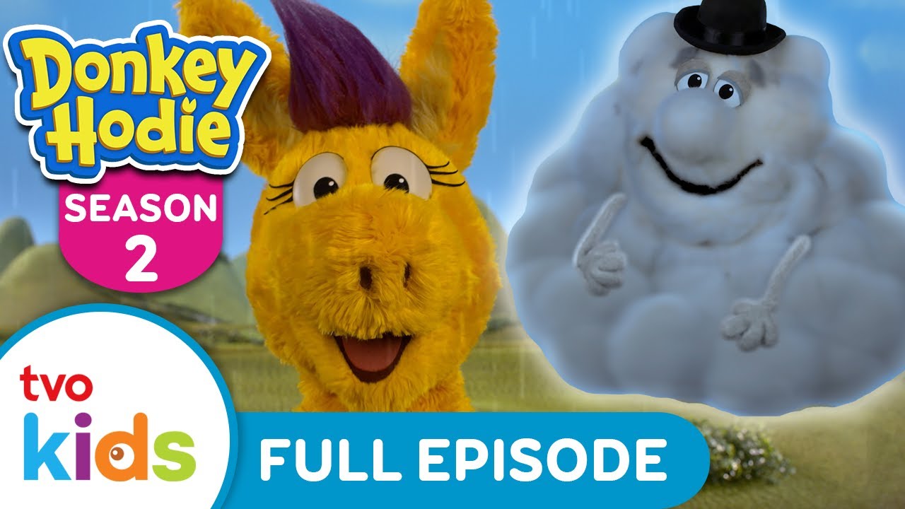 Clyde's Cloudy Day 🌧😥 | DONKEY HODIE 🏞 | Help Preschoolers Solve ...