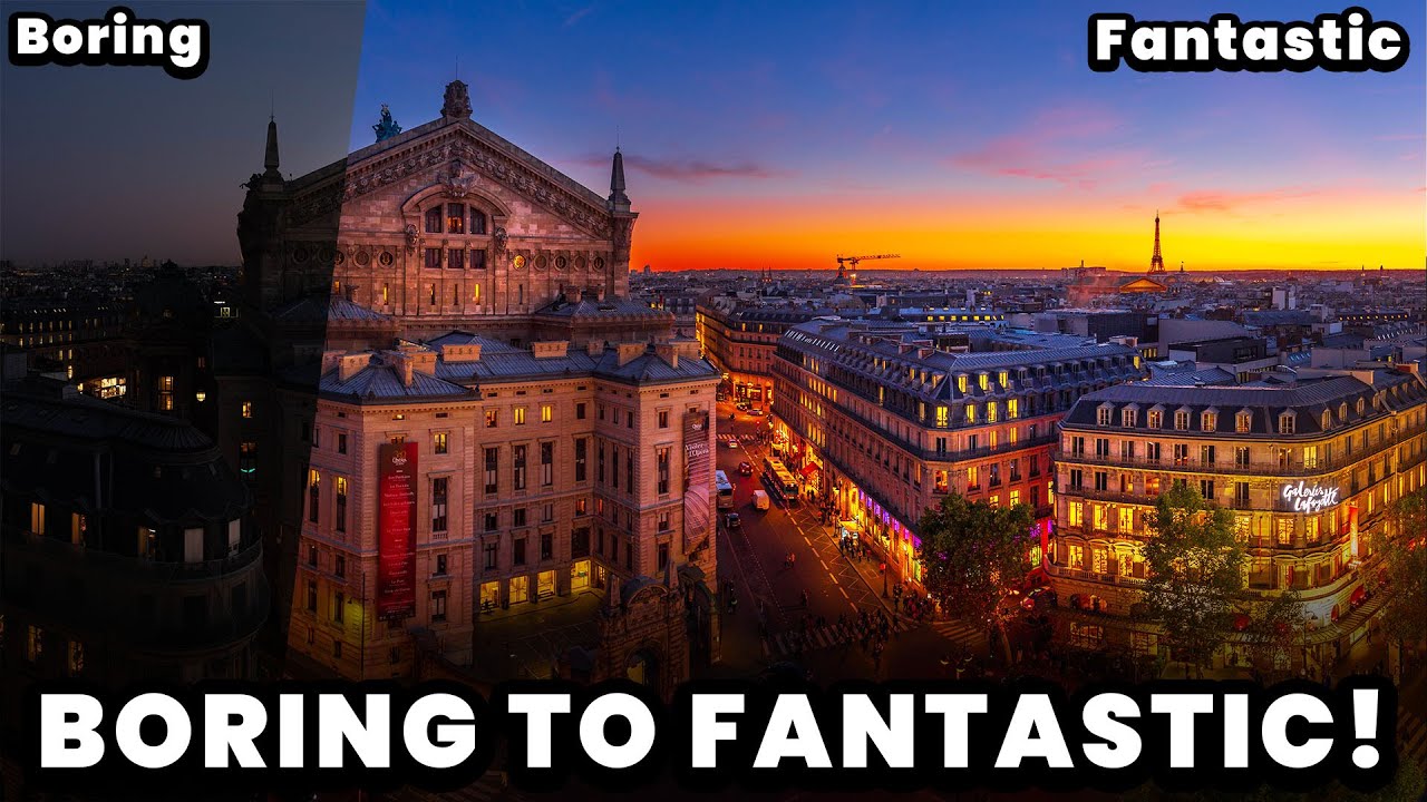 Sunset Photography from BORING to FANTASTIC retouching in Lightroom ...