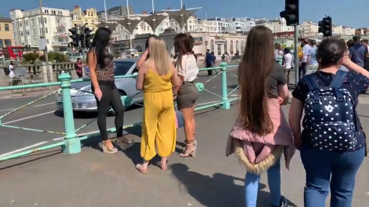 Brighton beach Easter weekend 2019☀️☀️😎🇬🇧 - YouTube