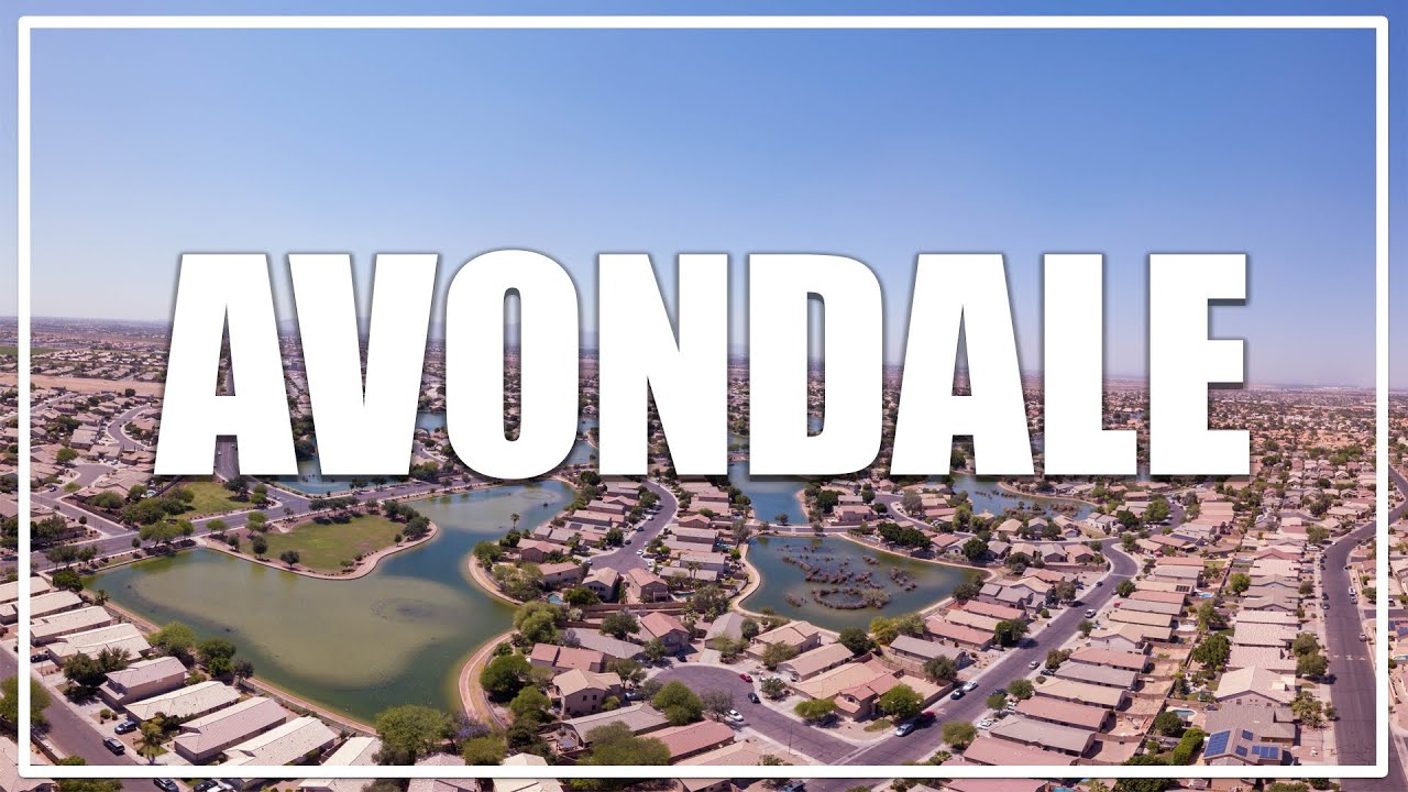 Avondale, Arizona in 5.4k Aerial Drone Video Shot on DJI Air2s - YouTube