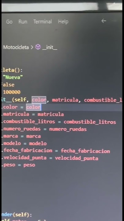 Objeto SELF en Python🐍 #programacion #desarrollodesoftware #python - YouTube