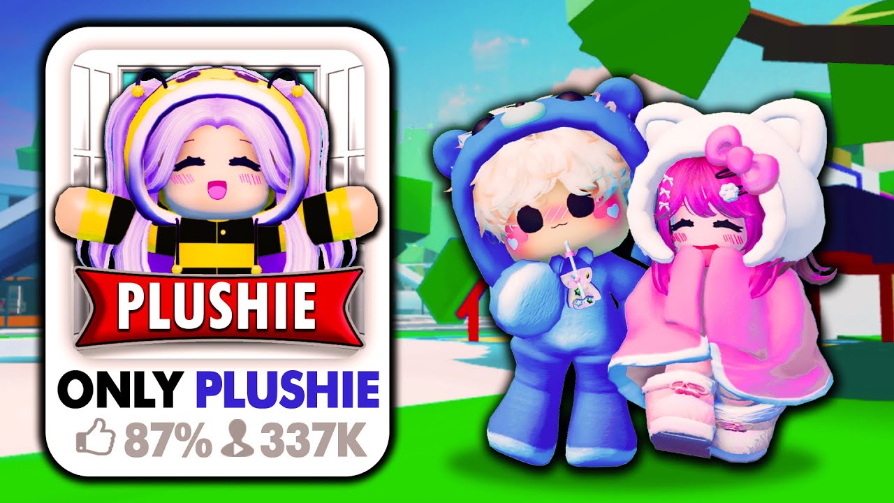 I Created a CUTE PLUSHIE Brookhaven Game.. - YouTube