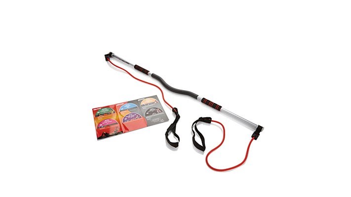 Tony Little Adjustable Easy Shaper Pro w/6 Workout DVDs - YouTube