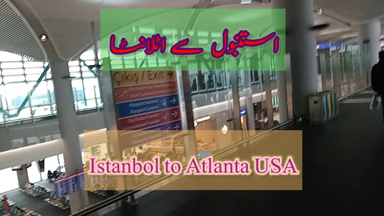Istanbul to Atlanta|Life time Journey#trendingvideo#Travel#shorts#Viral ...