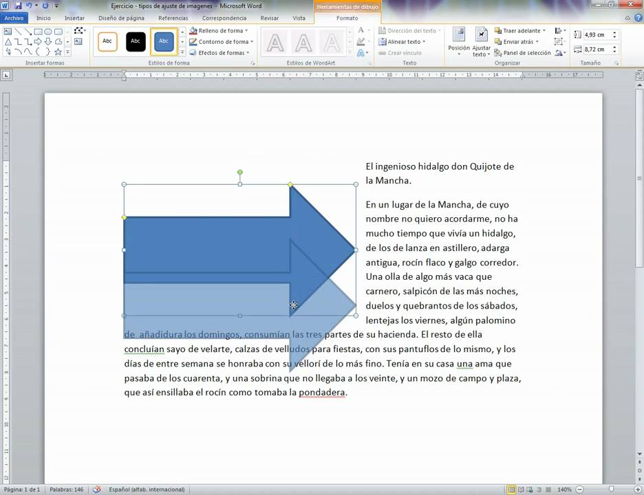 Tipos de ajuste de texto e imágenes | AprendeCosas.es - YouTube