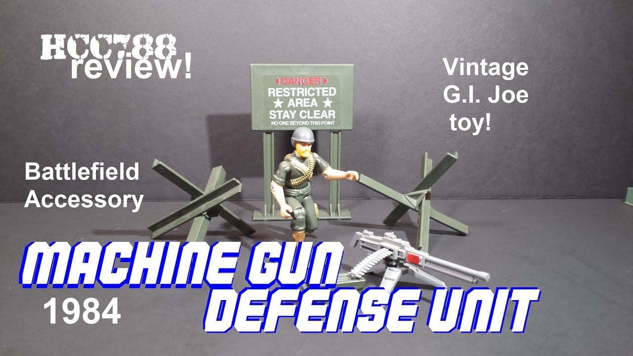 HCC788 - 1984 MACHINE GUN DEFENSE UNIT - Battlefield Accessory ...
