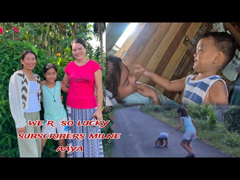 Eating Green Vegetables// Subscribers milne aaya Mera Ghar pe//#cookingvlog 
