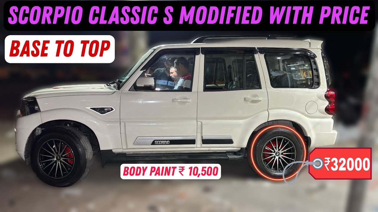 Scorpio Classic S To S11 Modified With Price Scorpio Classic S Modified ...