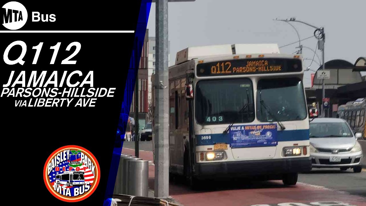 「MTA Bus」2007 Orion VII Low Floor Hybrid "3698" on the Q112 turning on ...