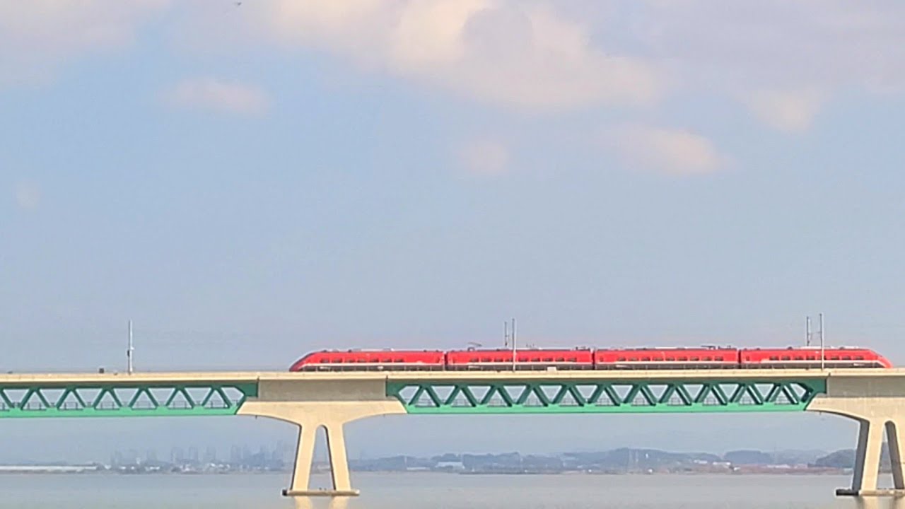 1292 홍성행 Itx 마음 순환열차 서해선 안중 인주 구간 통과 Youtube