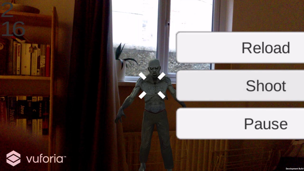 Zombie Augmented Reality Game November Update - YouTube