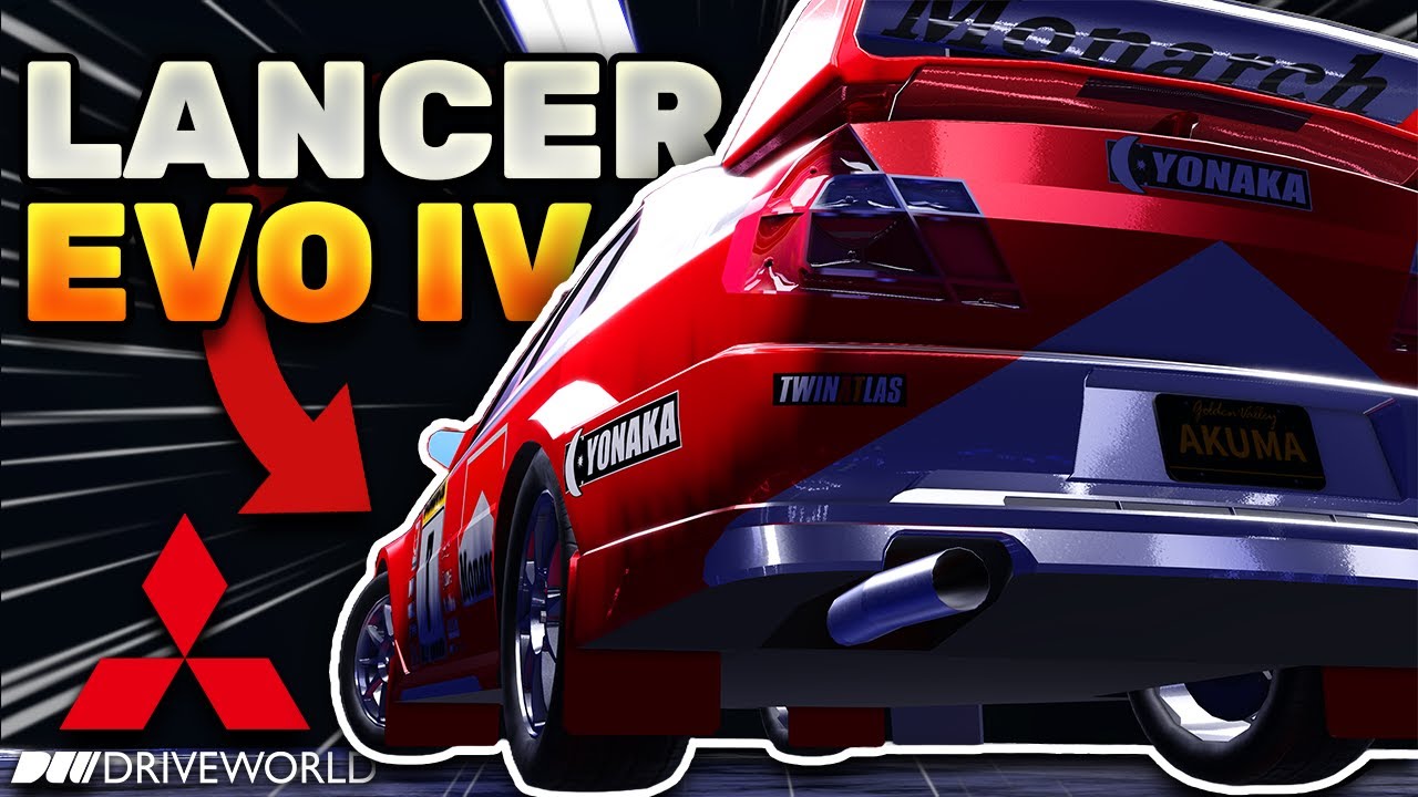 *MITSUBISHI LANCER EVO IV* Is COMING To Drive World! (Roblox) - YouTube