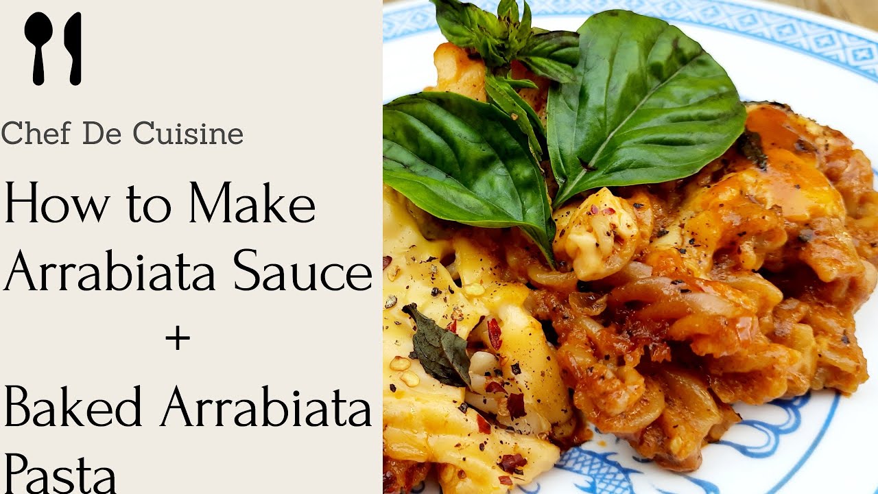 How to make Baked Arrabbiata Pasta + Arrabiata Sauce|Arrabiata Sauce ...