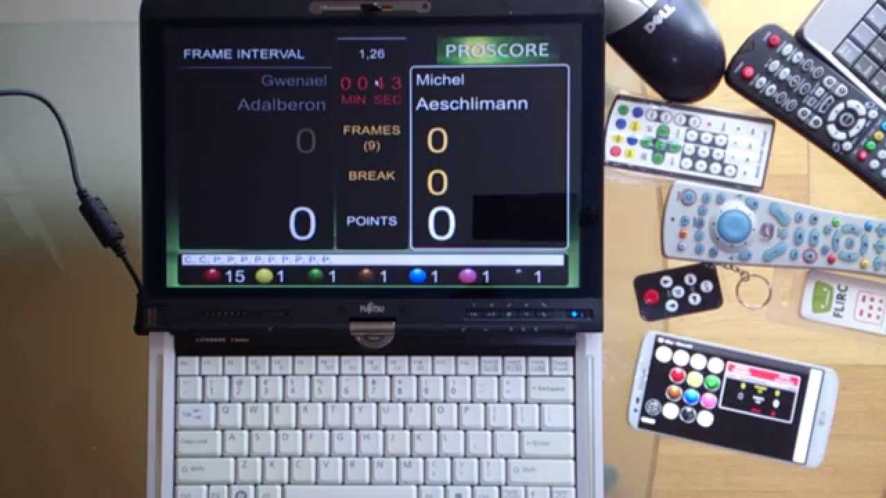 Input Peripherals for ProScore Snooker and Billiards Scoreboard ...