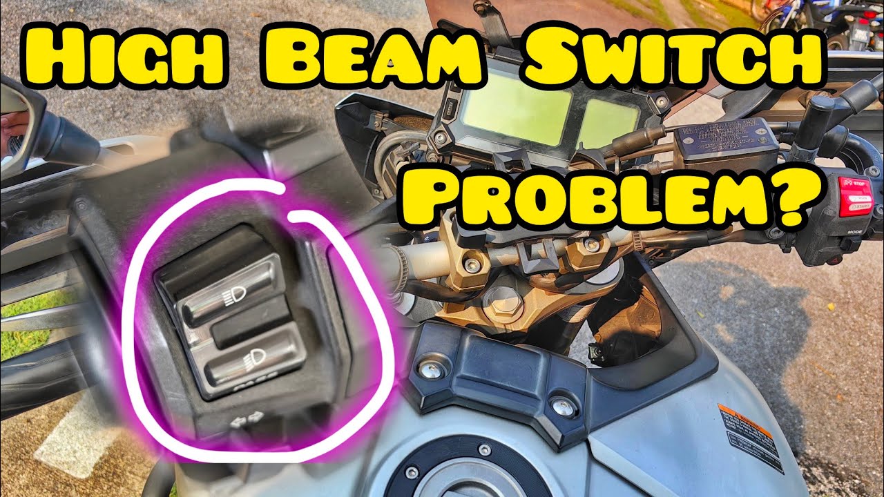 MT09 Tracer: Intermittent High-Beam Light - YouTube