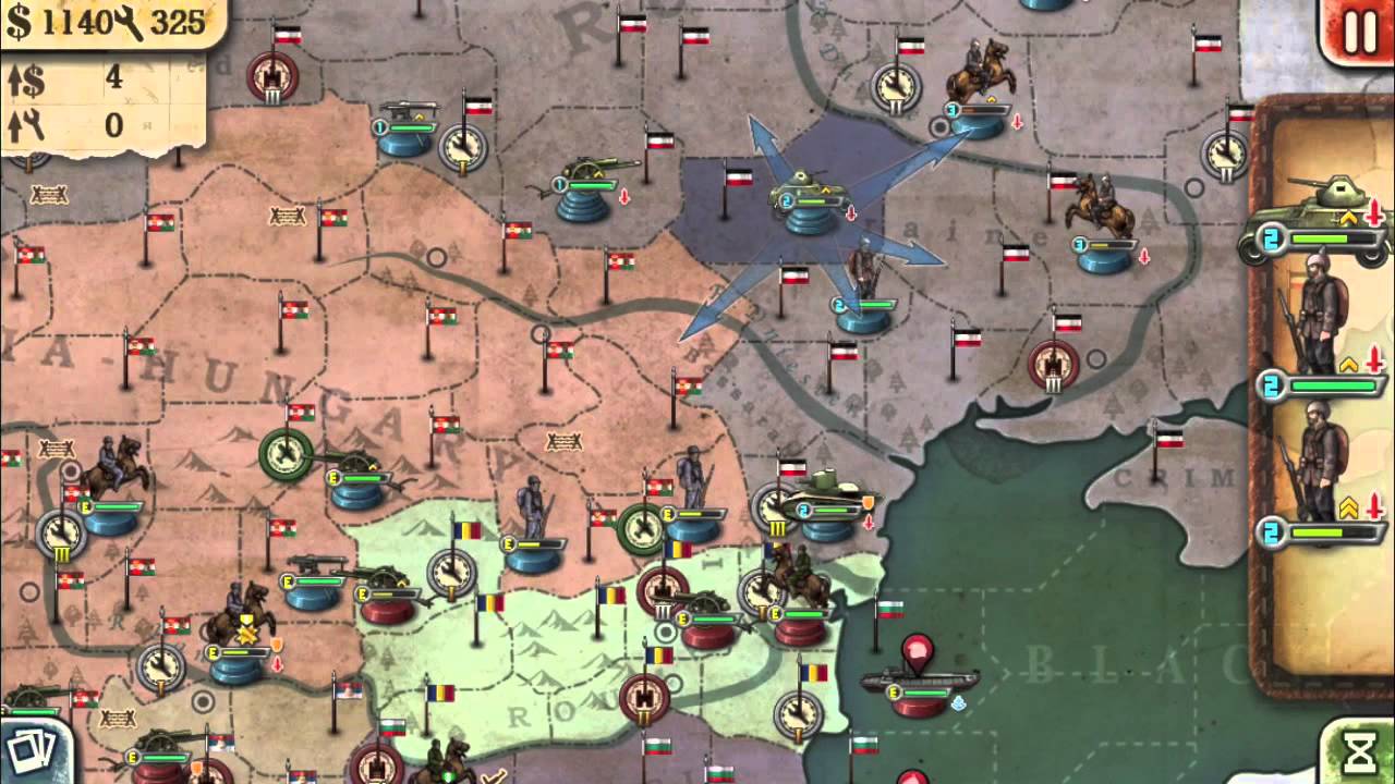 European War 3 Commander German Empire Mission 4 Part 4 - YouTube
