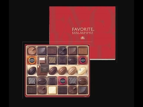 Unboxing Japanes Chocolate Kobe Morozoff "Favorite" - YouTube