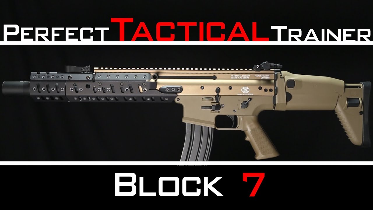 Airsoft GI - PTT Block 7 VFC SCAR VLTOR CAS-V AEG Airsoft Gun (The Real ...