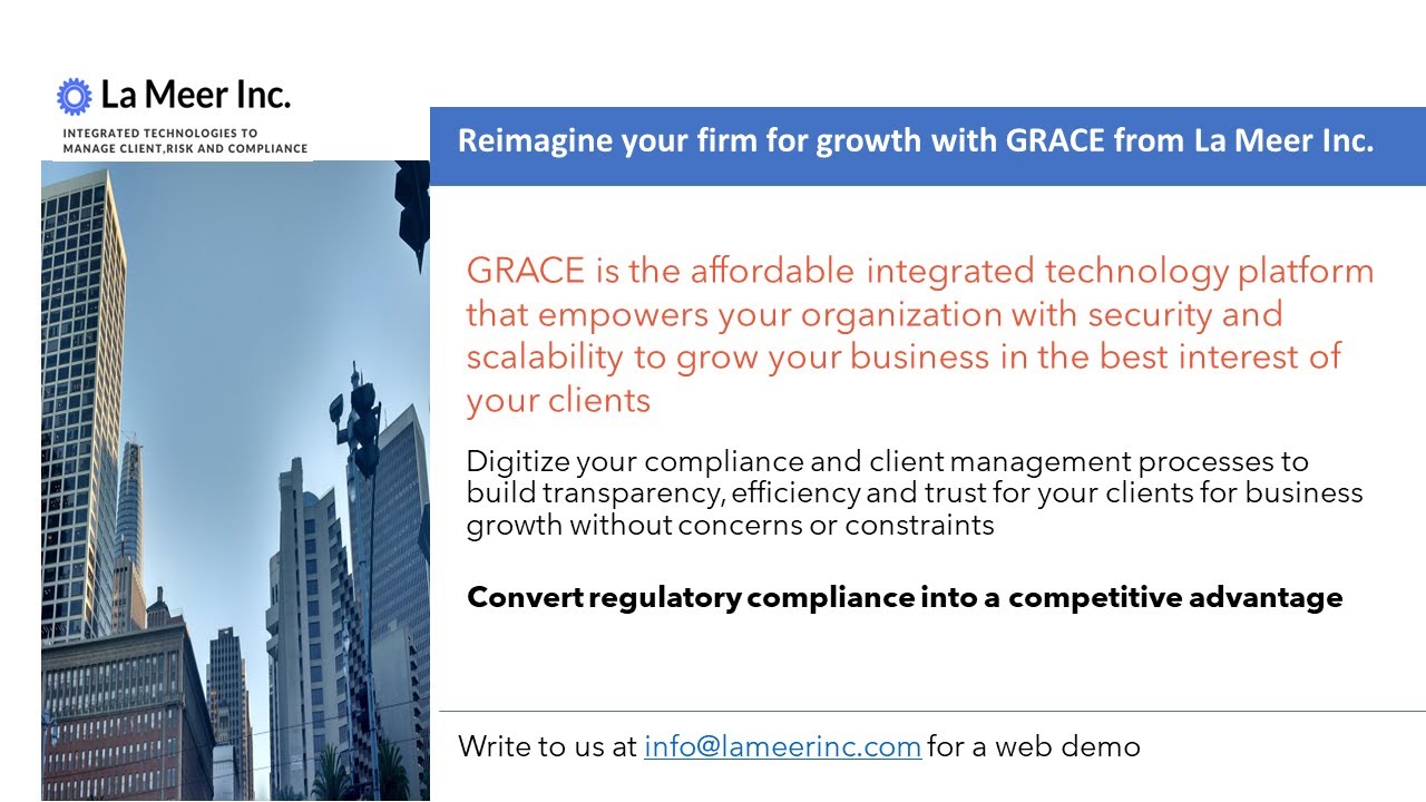 La Meer's Integrated GRACE solutions for Wealth - YouTube