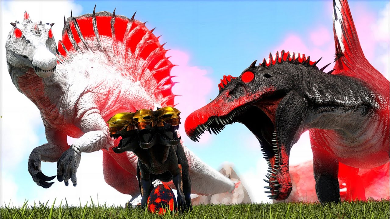 Fui No Lugar Mais PERIGOSO Roubar Ovos de Alpha Spinosaurus! Pai ...