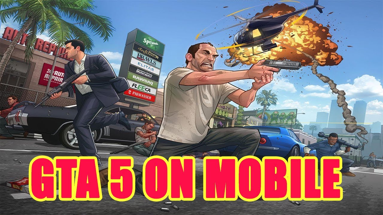GTA 5 ON MOBILE | GTA 5 MOBILE | GTA 5 ONLINE | GTA V ONLINE | GTA 5 ...