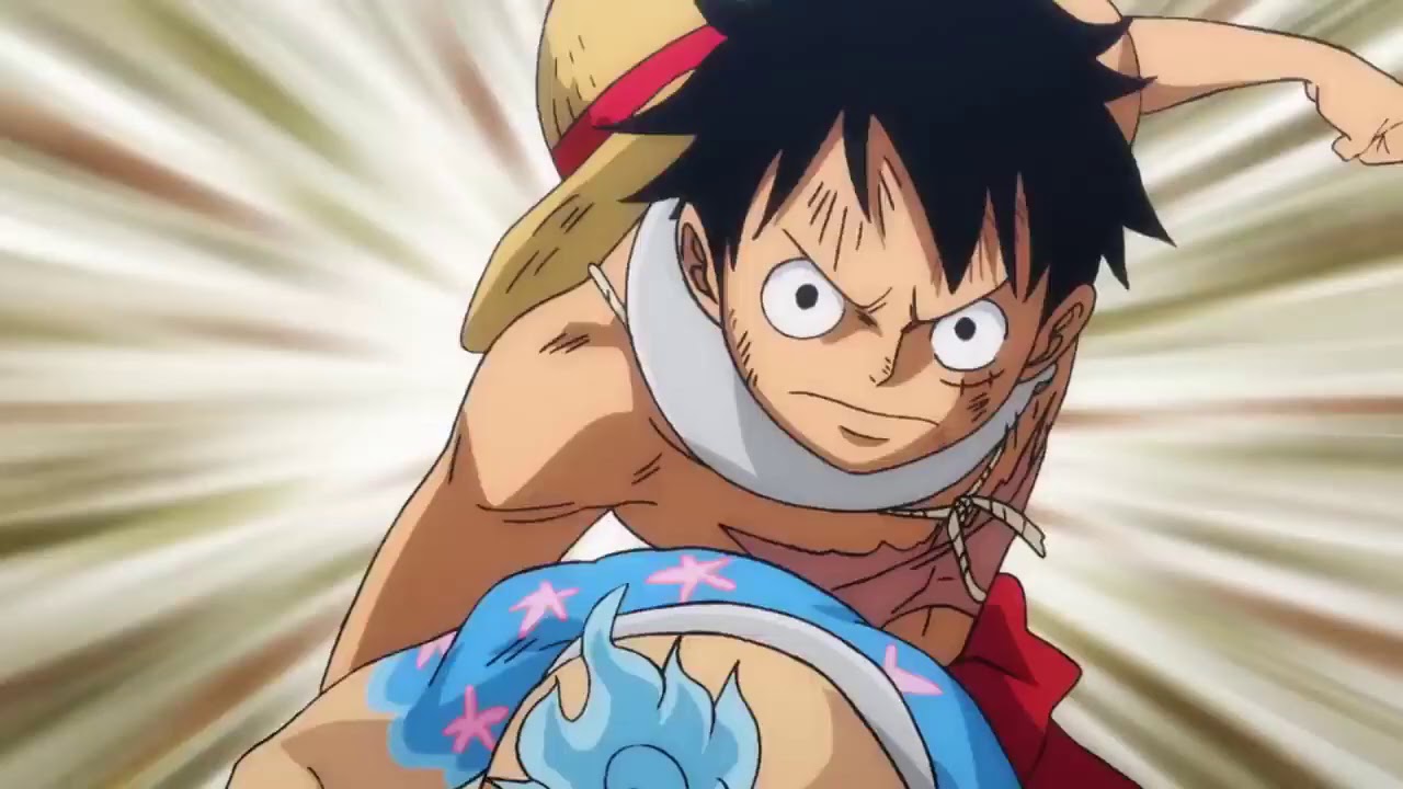 Luffy Trains with Haki and Ryou | One Piece - YouTube