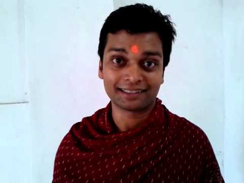 Actor Ranjay kumar - acting of a Pandit, giving speech about the ...