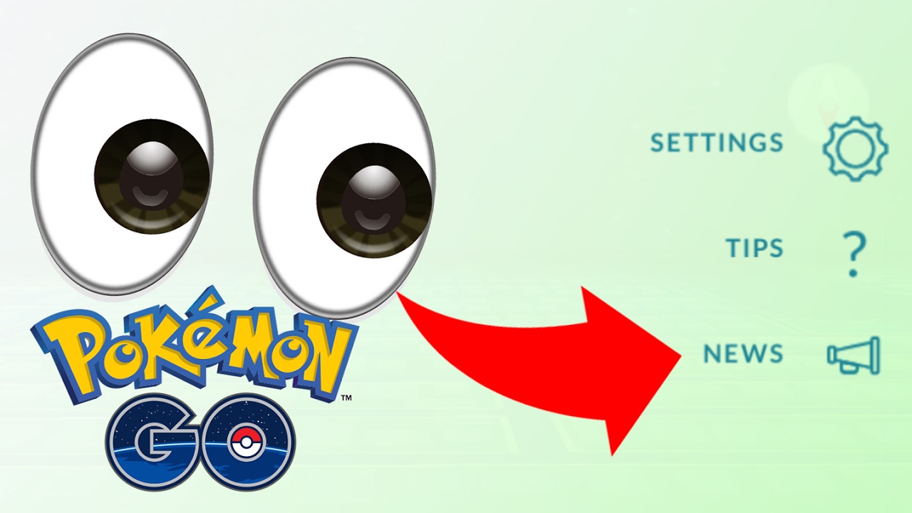 Pokemon GO News Button! Brand New Option in the Menu for Latest ...