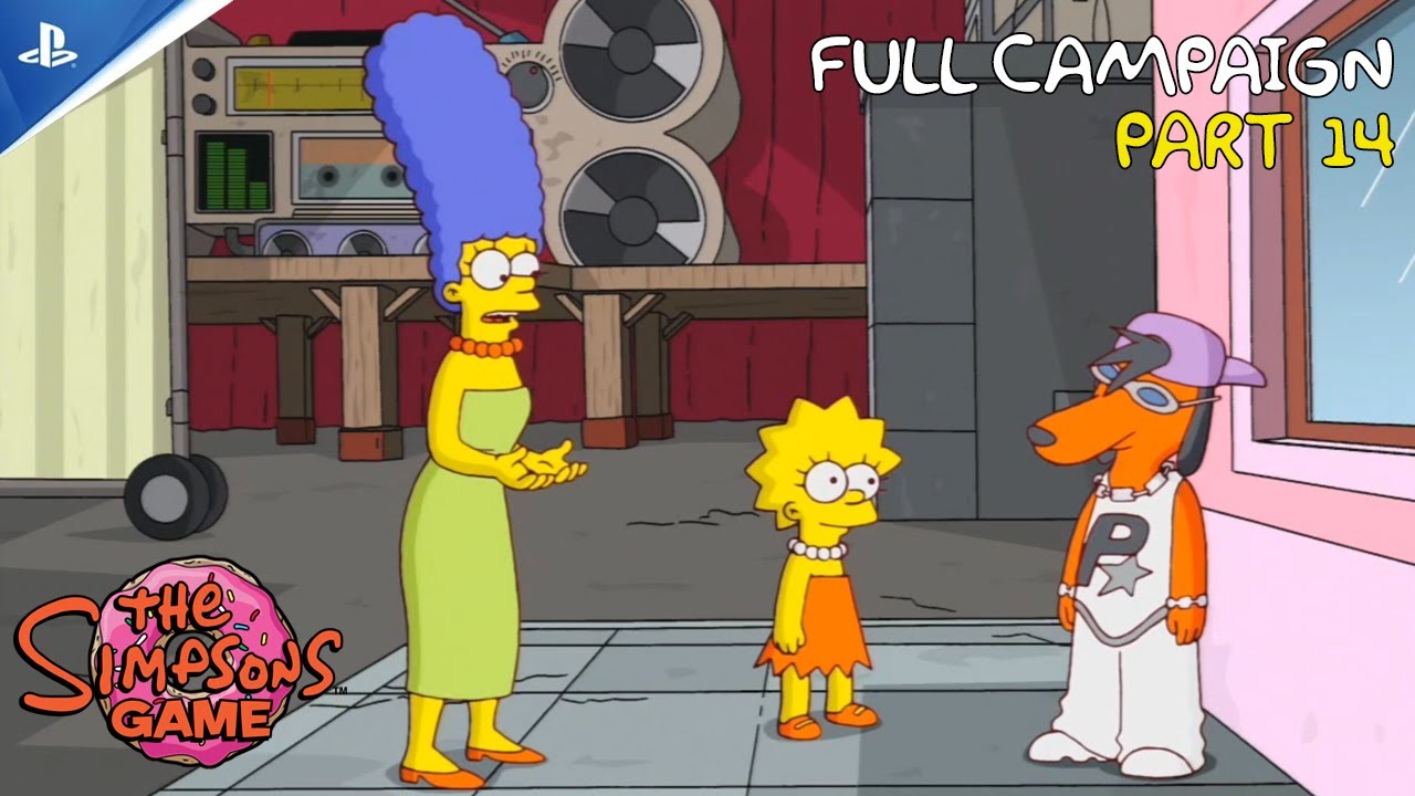 Grand Theft Scratchy | The Simpsons Game PART #14 - Full Game MAX ...
