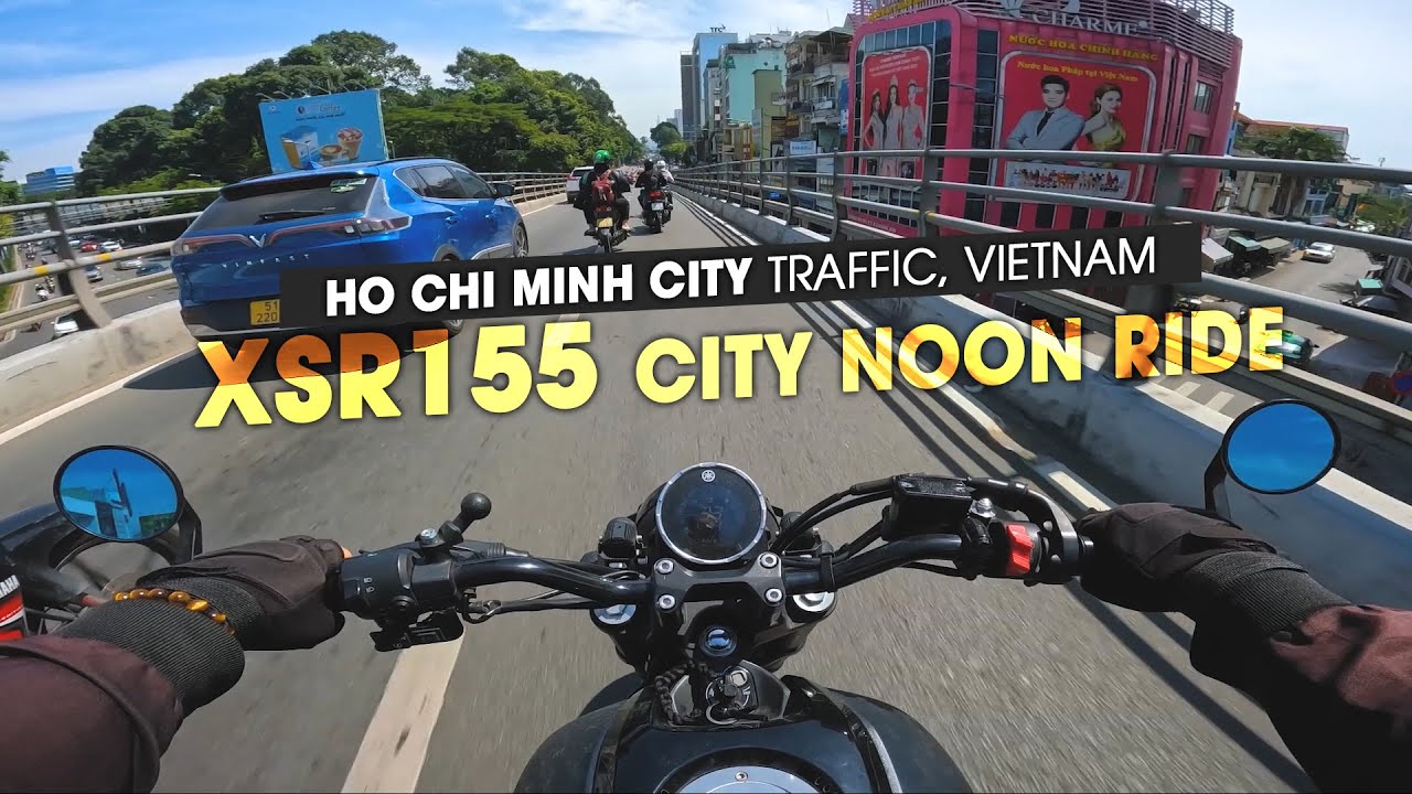 Yamaha XSR 155 Pure Sound City Noon Ride 31 - YouTube