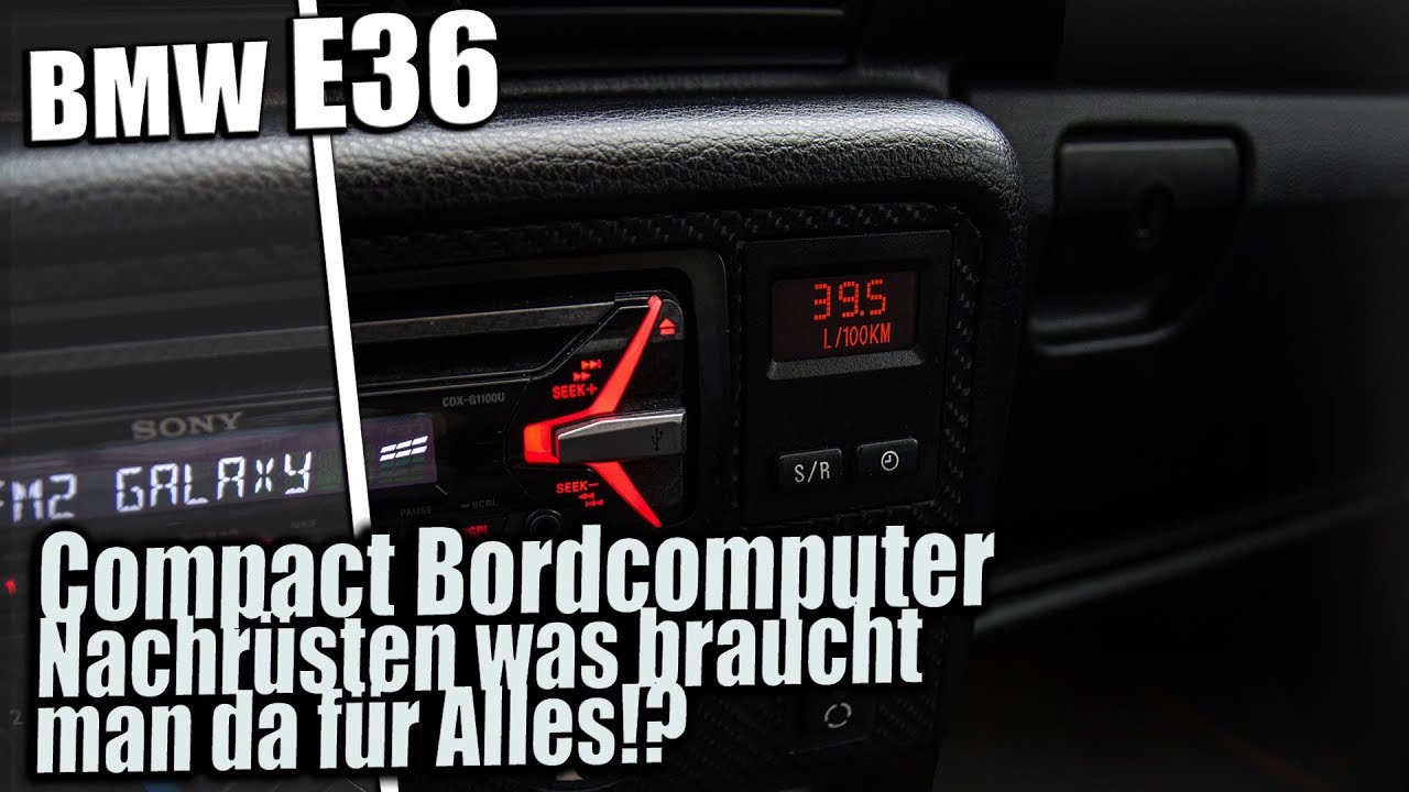 BMW E36 Compact | Bordcomputer Nachrüsten was braucht man da für Alles ...