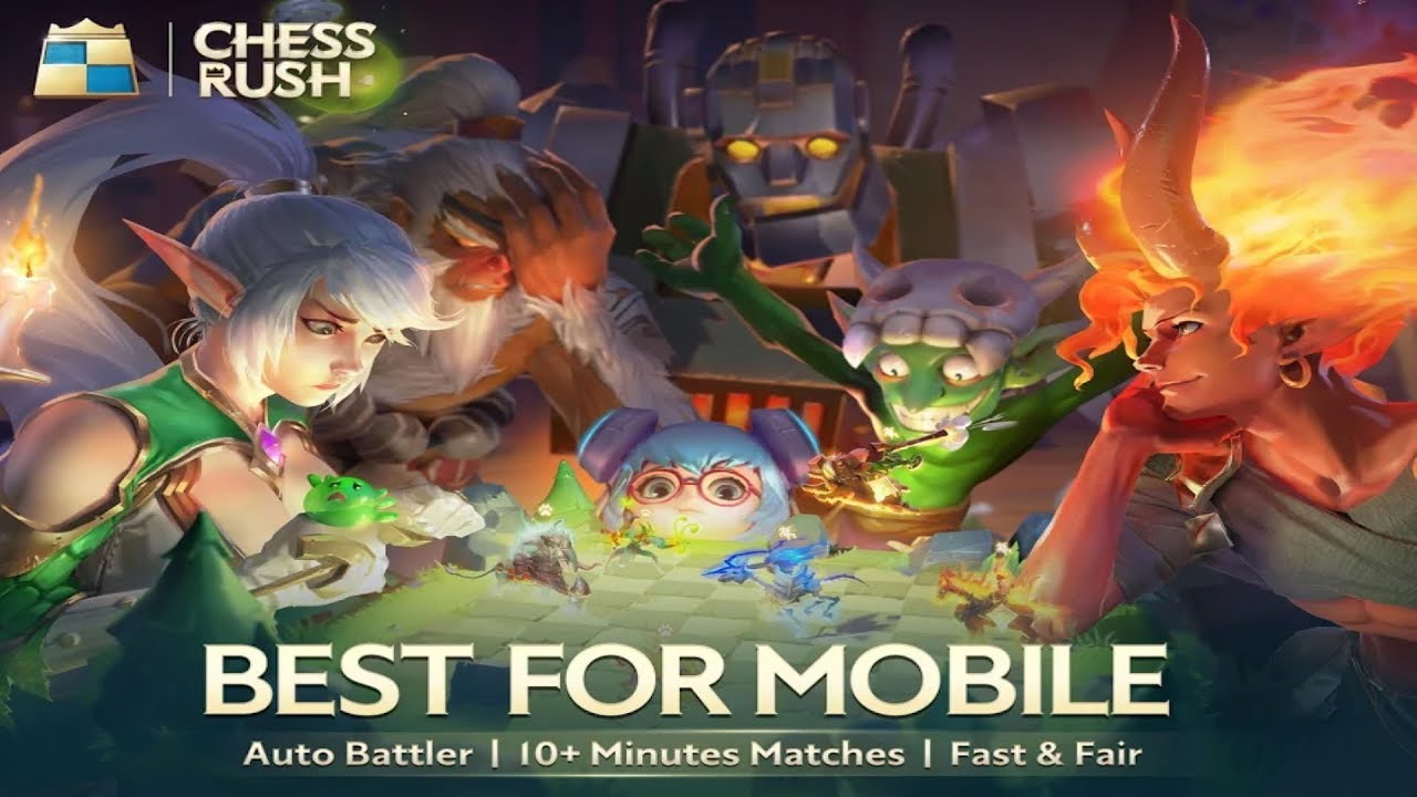 Chess Rush Tencent Games Watcha Playin'? First Gameplay Strategy Game ...