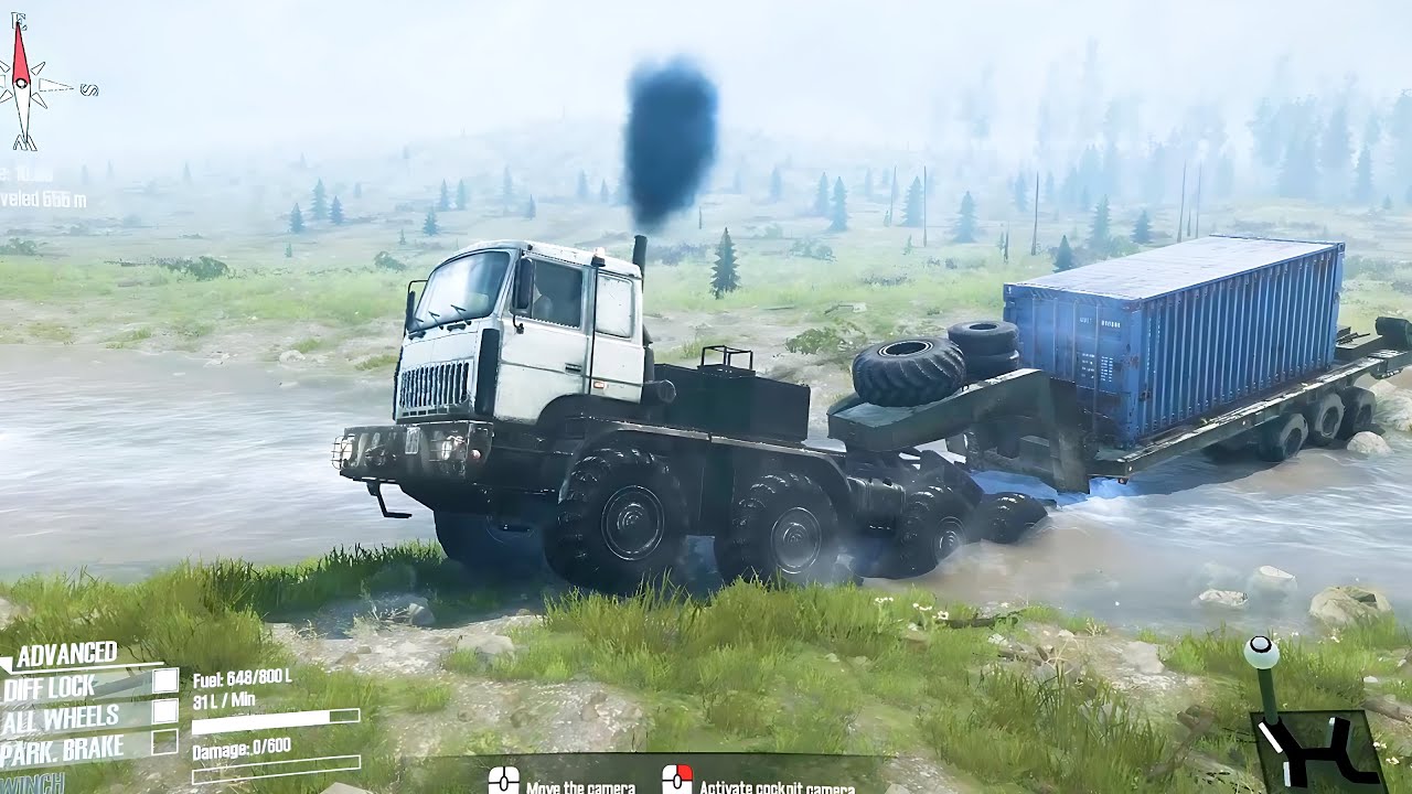Spintires Mudrunner | Gameplay PC | Mudrunner Gameplay MudRunner - YouTube