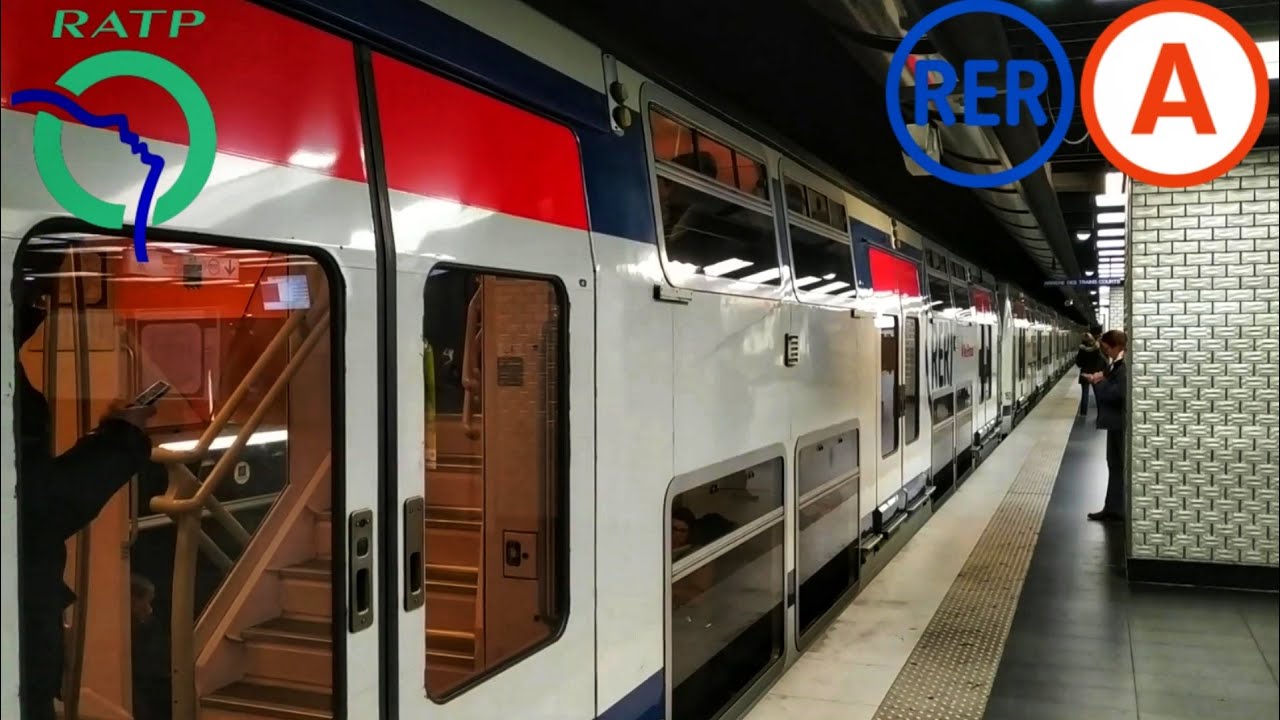 (RER A) MI2N île de France -Châtelet-les-Halles - YouTube