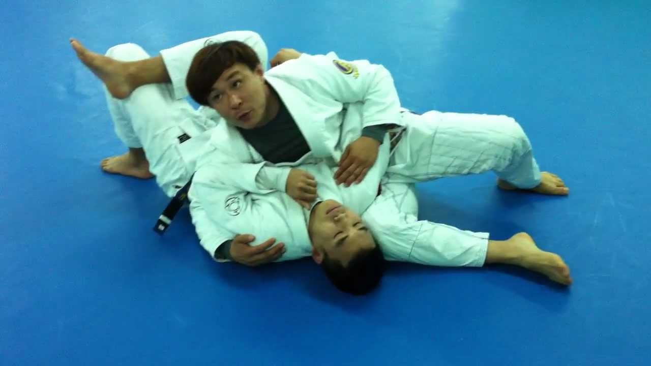 Scarf position arm bar - YouTube