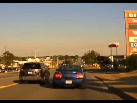 Bro thinks he's auditioning for GTA6, hot police chase of mustang!