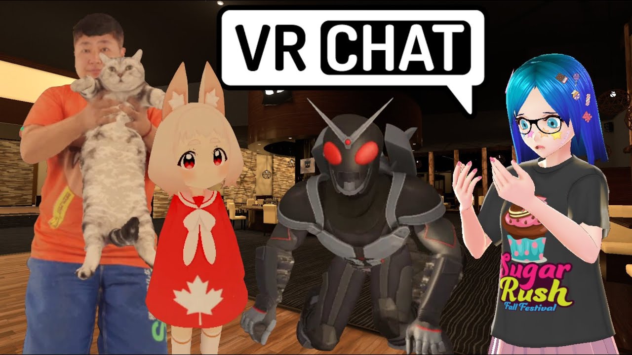 VR Chat Hangout ( Ari-Cross, Vodkabubbles & MythicalxMew ) - YouTube