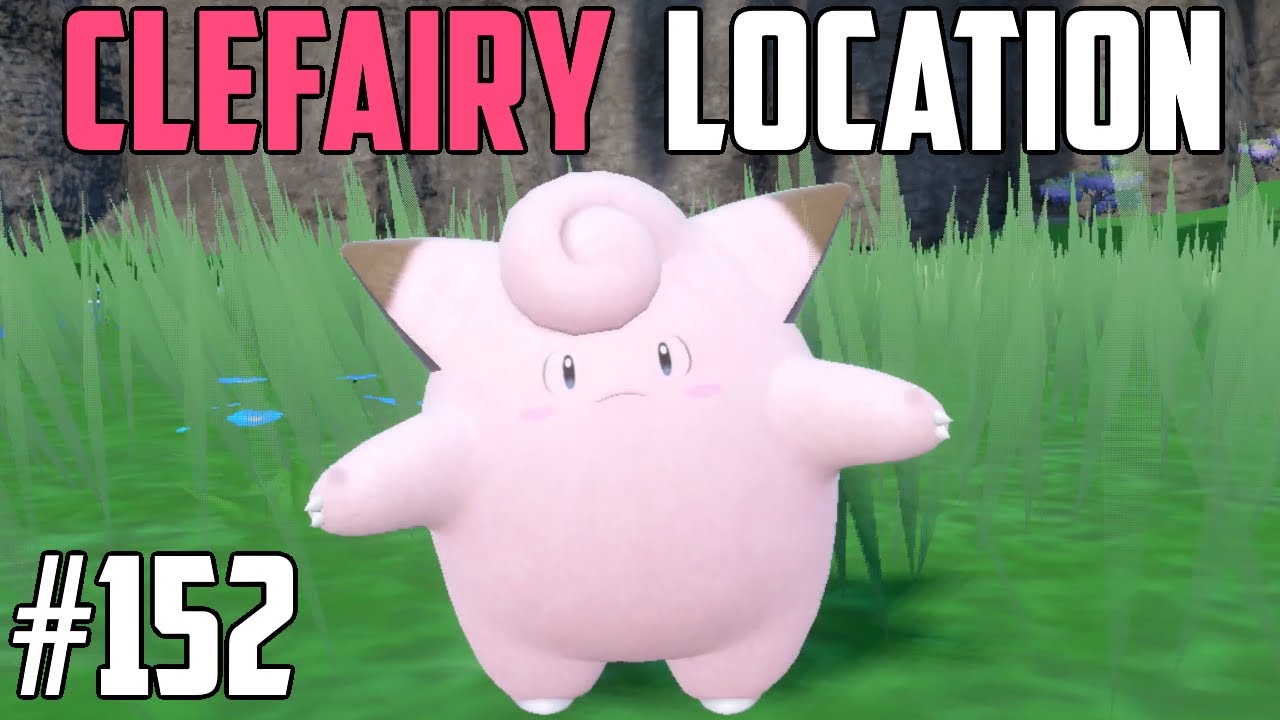 How to Catch Clefairy - Pokémon Scarlet & Violet (DLC) - YouTube